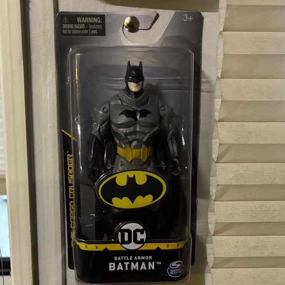 DC | Toys | Dc Batman Figure With Black And Yellow Armor | Poshmark